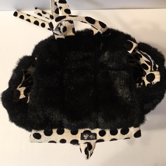 B’s | Bags | Bs Custom Made Faux Mink Backpack | Poshmark